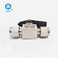 China AFK Manual Duplex Stainless Steel Ball Valve 3000PSI High Pressure 1/8