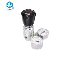 China Piston 316 Stainless Steel PRV Single Stage High Pressure Air Regulator for sale