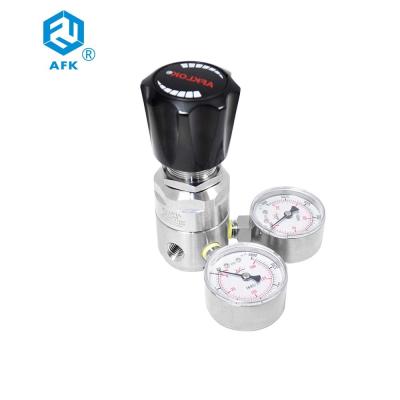 China Piston 316 Stainless Steel PRV Single Stage High Pressure Air Regulator for sale