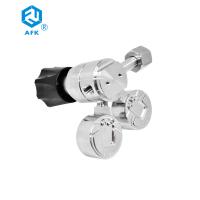China Single diaphragms Stainless Steel Nitrogen Regulator vacuum With Inlet CGA540 Cylinder for sale