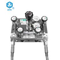 China AFK WL200 Stainless Steel Gas Pressure Regulator 3000psi Manual Double Bottle Air Supply System for sale