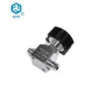 China AFK High Pressure Diaphragm Valve 31 MPa Manual/Pneumatic Operation 1/4
