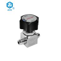 China AFK High Pressure Diaphragm Valve 31 MPa Manual/Pneumatic Operation 1/4