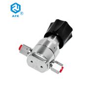 China EP Grade Stainless Steel Pressure Regulator VCR Joint For Oxygen Nitrogen Argon for sale