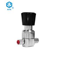 China EP Grade Stainless Steel Pressure Regulator VCR Joint For Oxygen Nitrogen Argon for sale