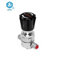 China EP Grade Stainless Steel Pressure Regulator VCR Joint For Oxygen Nitrogen Argon for sale
