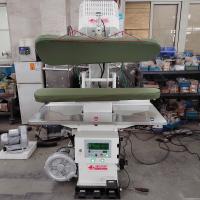 China PLC Universal Vertical Steam Press Machine Dry Heating System for sale