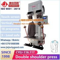 China Blazer Double Shoulder Jacket Pressing Machines Vertical Steam Ironing Equipment for sale