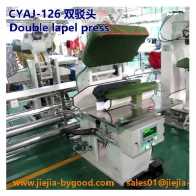 China Right Back Automatic Dress Pressing Machine PU Jacket Pressing Machine for sale