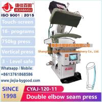 China Arm Hole LED PLC Seam Pressing Machine / Ironing Equipment Suit Dress for sale