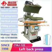 China Vertical Jacket Blazer Suit Ironing Press Machine Touch Screen Need Vacuum Pump for sale