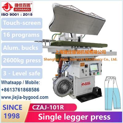 China Customizable CZAJ Trouser Pressing Machine With Metal Buck For Garments for sale