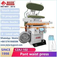 China CZAJ-102 High Pressure Trouser Pressing Machine For Clothing Industry Steam Heating System Ironing Equipment for sale