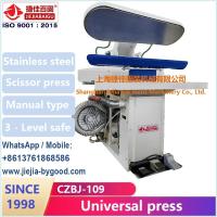 China Laundry utility Pant Trousers Legger steam Press Machine Vertical Press Automatic Touch-screen Control System for sale