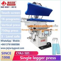 China Professional Trouser Pressing Machine With Vacuum And Steam Press System for sale