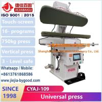 China Laundry utility Pant Trousers Legger steam Press Machine Vertical Press Automatic Touch-screen Control System for sale