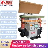 China High Pressure hot seal bonding pressing machine with build-in vacuum unit pump wrinkle free for sale