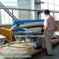 China Double Legger Vertical Trouser Pressing Machine Touch Screen PLC stretch frame for sale