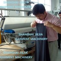 China Double Legger Vertical Trouser Pressing Machine Touch Screen PLC stretch frame for sale