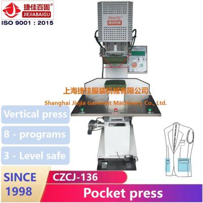 China Suit Jacket Jeans Press Machine 0.4-0.6MPa Automatic for sale