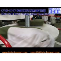 China Shirt Pressing Machine ironing machine for shirt left front body rotary move & vertical press teflon cover buck for sale