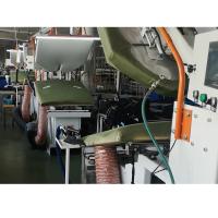 China Vertical T Shirt Automatic Steam Press Machine With Touch Screen PLC 50HZ for sale