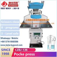 China Vertical Automatic Blouse Garment Pressing Machine Aluminium Steam Press for sale