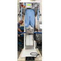 China coumercial laundry pant press machine Vertical press steam heating system suit jacket pant press machine for sale