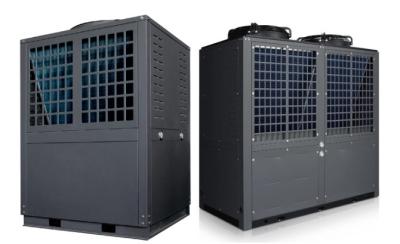 China IPX4 Commercial Heat Pump Hot Water Heater Vertical Air Flow Direction for sale
