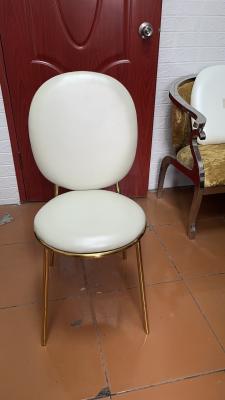 China WENDING Gold Round Drum Fully-Upholstered Dining Chair – Modern Luxury Hotel Restaurant Chair for sale