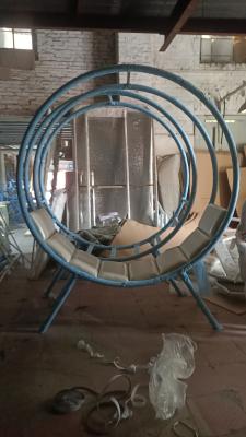 China WENDING Concentric Ring Saturn Sofa – Art Installation Luxury Hotel Round Seating for sale