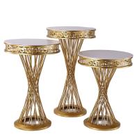 China Wedding Jane Luxury Wedding Cake Stands – Metal & Acrylic Top for sale