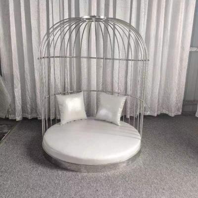 China WENDING Ice Blue Velvet Semi-Circular Arc Sectional Sofa – Luxury Hotel Event Banquet Sofa for sale