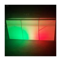 China WENDING LED Tri-Colour Gradient Wedding Reception Desk – Festival Light-Up Bar Counter for sale