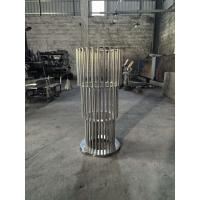 China Tiered Stainless Steel Display Pedestal for Wedding Cakes and Flowers for sale