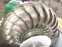 China Stainless Steel 0Cr13Ni4Mo Runner Turgo Hydro Turbine 100KW 2000KW Rated Output Impulse Water Power System for sale