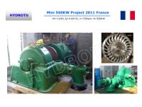 China High-Performance Turgo Hydro Turbine for Medium-Head hydropower project for sale