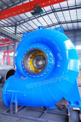 China Shaft Francis Turbine Runner Hydropower Station Water Head 30m-300m Generating Component for sale