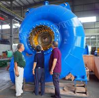 China Shaft Francis Turbine Runner Hydropower Station Water Head 30m-300m Generating Component for sale