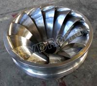 China Francis Turbine Runner Water Head 10m-300m Stainless Steel 0Cr13Ni4Mo Hydropower Equipment for sale