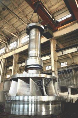 China Efficient Stainless Steel Francis Turbine Runner Water Head 10m-300m Hydropower Component for sale