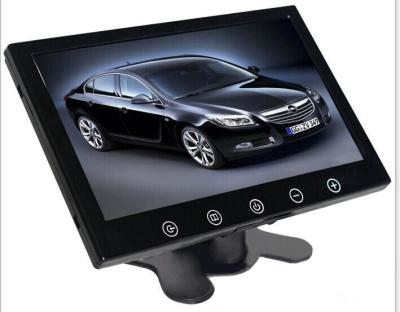 China 9'' Screen Car Rear View Monitor NTSC / PAL TV System Automatic Reverse Trigger for sale