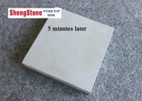 China Corrosion / Heat Resistance Epoxy Resin Worktop Technical Date Matte Polishing for sale