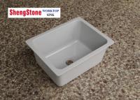 China Lab Accessories Epoxy Resin Sink Multiple Size 98% Sulfuric Acid Resistant for sale