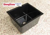 China Custom Epoxy Resin Lab Sinks / Black Resin Sink High Temperature Resistant for sale
