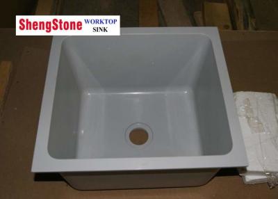 China Professional Acid Resistant Lab Sink Durable With Dark Grey Color for sale