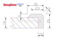 China Professional Countertop Finished Edges Laboratory Worktops Parts SGS Certificate for sale