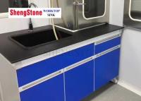 China Professional Flat Edge Phenolic Resin Worktop 1200*750 Size With 0.6% Water Resistant for sale