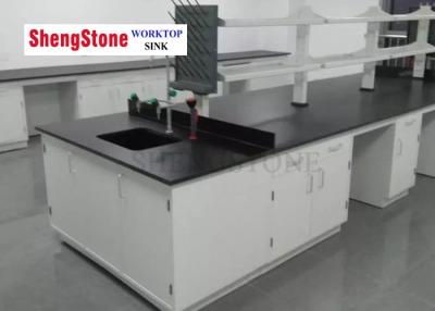 China Chemical Resistance Phenolic Resin Worktop For Science Lab 3000*1500 Size for sale