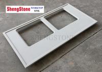 China Double Hole Marine Edge Countertop For Medical Institutions , SGS Certificate for sale